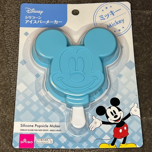 Disney | Kitchen | Mickey Mouse Silicone Popsicle Maker Light Pastel ...